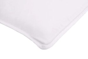 arm’s reach fitted bassinet sheets - soft and breathable, designed for use with mini, clear-vue, and cambria co-sleeper bedside bassinet, white