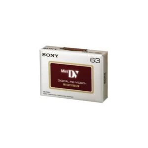 sony dvm63hdr 63-minutes hd dvc tape