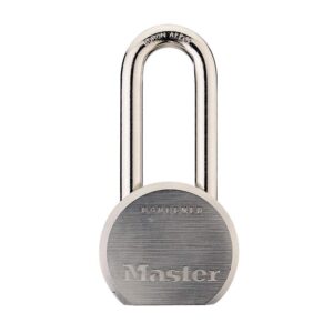 master lock 930dlhpf padlock with key, hardened steel