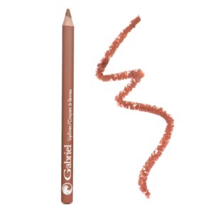 gabriel cosmetics, vegan, lipliner (nutmeg),.04 oz