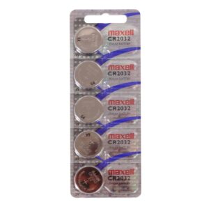 cr2032 maxell lithium 5 batteries