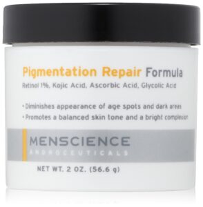 menscience androceuticals pigmentation repair formula, 2 oz (pack of 1)