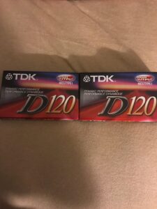 tdk dynamic c120 (2 pack)