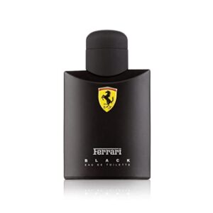 ferrari black eau de toilette spray for men, 4.2 ounce