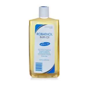 vanicream robathol bath oil - 16 fl oz - fragrance-free formula to help leave sensitive skin feeling replenished