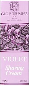 geo f. trumper violet soft shaving cream 75 g cream