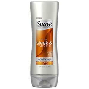 suave professionals conditioner, sleek, 12.6 oz