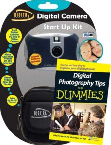 digital concepts vga camera, case & digital photography for dummies book