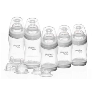 playtex baby ventaire anti colic baby bottle, bpa free - gift set