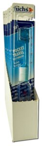 fuchs brushes pocket nylon travel toothbrush