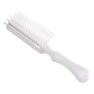 stanley home products essentials ladies hairbrush - durable nylon block & bristles - premium quality 5 row hair brush glider - designed for all hair types