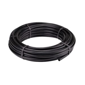 raindrip 062010p 0.710-inch drip irrigation supply tubing, 100-foot, irrigation drippers, drip emitters, drip irrigation parts, and drip systems, made with polyethylene, black