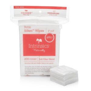 intrinsics petite silken wipes unisex wipes 200 count