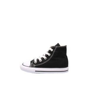 converse chuck taylor all star high top shoe, black, 4 infant (0 - 12 months)