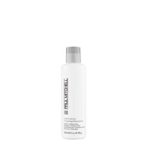 paul mitchell foaming pommade, anti-frizz, light hold, for wavy, curly + coarse hair, 5.1 fl. oz.