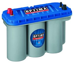 optima batteries high performance d31m bluetop dual purpose deep cycle and starting sealed agm boat and rv battery, 900 cca, dual terminal, maintenance free, versitile mounting