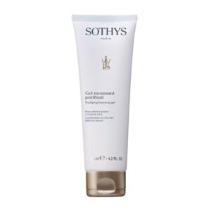 sothys purifying foaming gel | gentle face cleanser for oily or combination skin