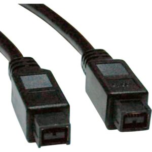 eaton tripp lite firewire 800 ieee 1394b hi-speed cable (9pin/9pin) 10-ft.(f015-010)