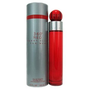 perry ellis 360 red for men - 3.4 ounce edt spray