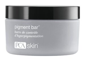 pca skin pigment bar, hyperpigmentation soap for dark spots, formulated with azelaic acid and kojic acid, 3.2 fl oz jar