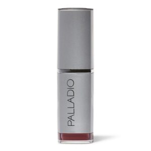 palladio herbal lipstick, rich pigmented and creamy lipstick, infused with aloe vera, chamomile & ginseng, prevents lips from drying, combats fine lines, long lasting lipstick, rosebud