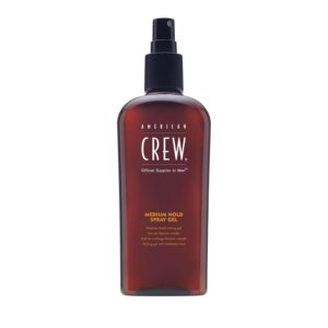 american crew men's hair spray, medium hold, 8.45 fl oz