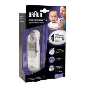 braun thermoscan 5 ear thermometer - irt6500 (pack of 1)