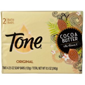 tone bath bars, cocoa butter 4.25 ounce (pack of 2)