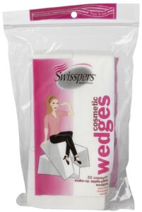 swisspers premium cosmetic wedges, 32 count