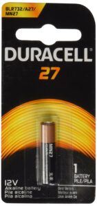 duracell 52387 12v keyless battery