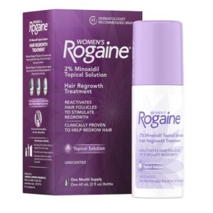 women's rogaine hair regrowth treatment (one month supply)