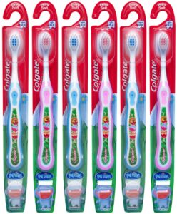 colgate my first baby and toddler toothbrush, extra soft - 6 pack