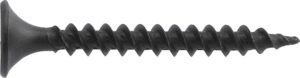 the hillman group 39284 6x1 inch fine thread phillips drywall screw, 100-pack, 1 inches, black