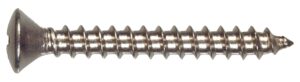 the hillman group 823696 stainless steel oval head phillips sheet metal screw, 10x1.5-inch, 100-pack