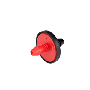 raindrip r116c 0.5 gph mini in line partially pressure compensating drippers, pack of 10, red (100050071)