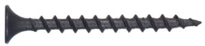 the hillman group 42403 6-inch x 1-1/4-inch coarse thread phillips drywall screw, 100-pack, 1.25 inches, black