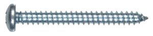 the hillman group, zinc 80022 6-inch x 1-1/2-inch pan head phillips sheet metal screw, 100-pack, 1.5 inches