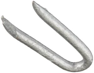 grip rite 112hgfs5 5 lb galvanized fence staple, 1-1/2"