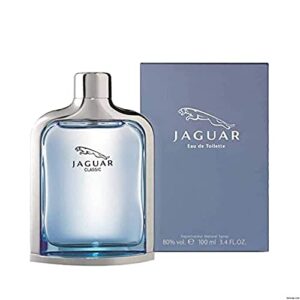 jaguar classic blue by jaguar for men eau de toilette spray,3.4 ounce