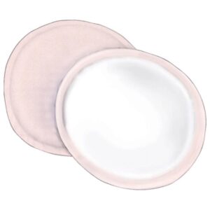 curity nursing pads, 5 inch diameter, 12 count, pink, disposable