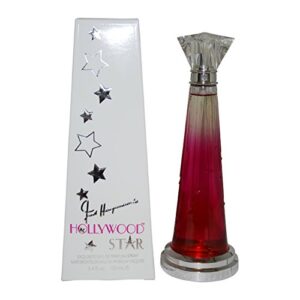 fred hayman hollywood star eau de parfum spray for women, 3.4 ounce