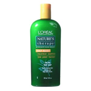 l'oreal natures therapy scalp relief treatment shampoo 12 oz.