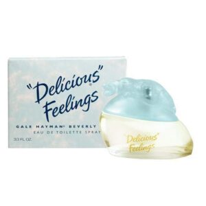 gale hayman delicious feelings for women. eau de toilette spray 3.3 ounces