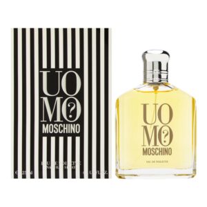 uomo? moschino by moschino for men 4.2 oz eau de toilette spray