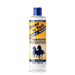 mane 'n tail moisturizer texturizer conditioner for thicker healthier looking hair & coats 12 oz (543226)