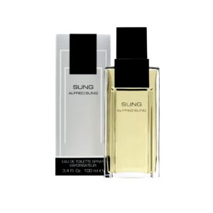 women's fragrance by alfred sung, sung eau de toilette edt spray, 3.4 fl oz