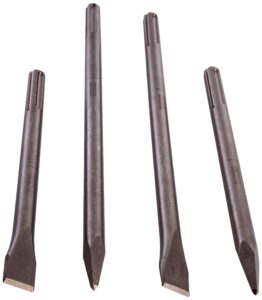 dewalt sdsmaxset sds max pointed/flat set steels (4-piece)