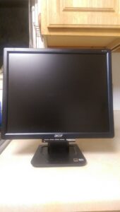 acer al1716 17" lcd monitor - black