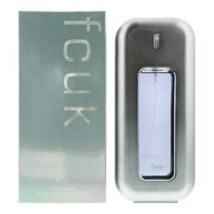 fcuk him for men by french connection, eau de toilette spray 3.4 ounces