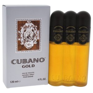 cubano gold by cubano for men. eau de toilette spray 4 ounces